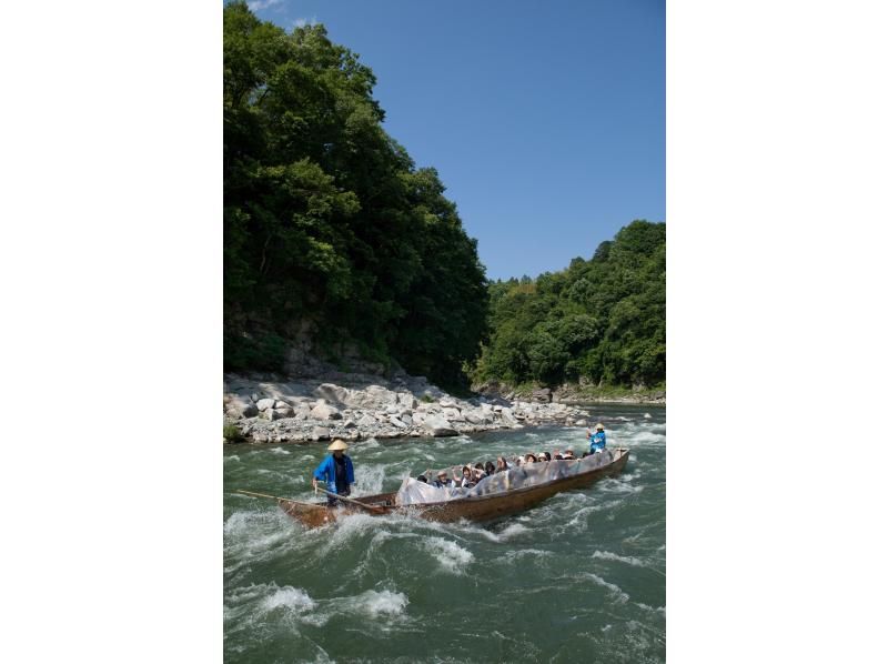 [Nagano/Iida] Tenryu River Japanese boat ride/Go down the Tenryu River ...