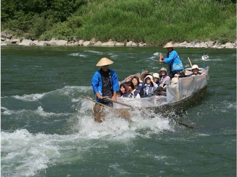 [Nagano/Iida] Tenryu River Japanese boat ride/Go down the Tenryu River ...